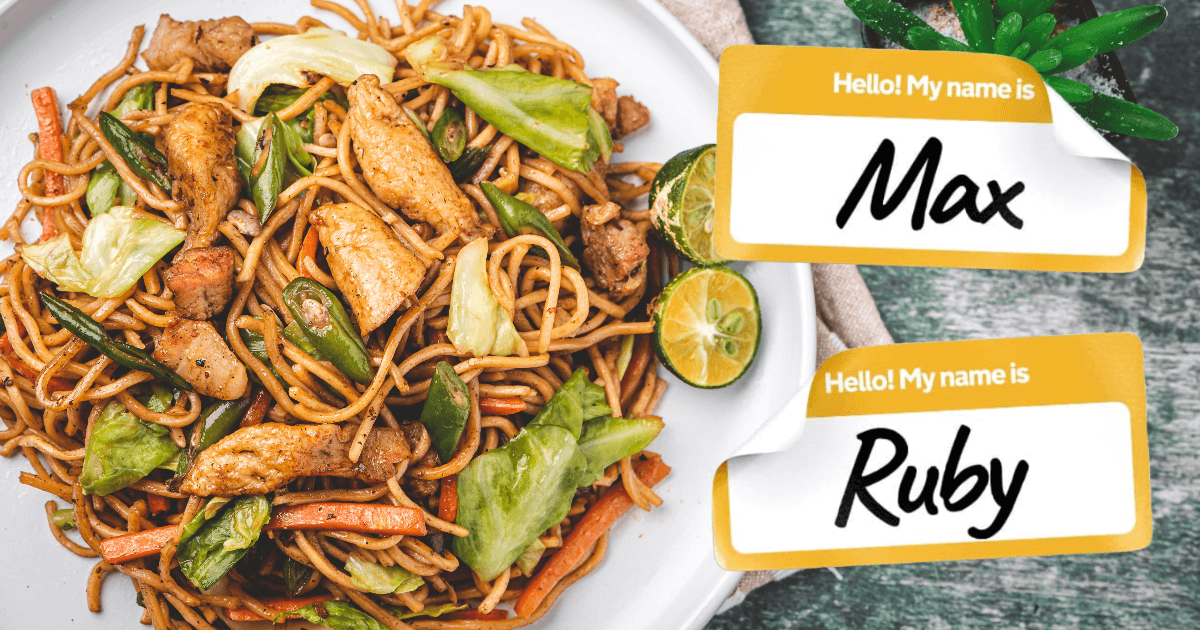 Get A Free Pancit Meal In This Restaurant But Only If Your Name Fits